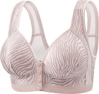 Generic Soutien-gorge &agrave; armatures pour femme - Maintien fort - Confortable - Fleurs - Bretelles r&eacute;glables - Bretelles larges - Dos nu - Soutien-gorge sans arm