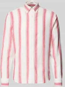 GANT Regular Fit Freizeithemd aus Leinen-Baumwoll-Mix mit Kentkragen
