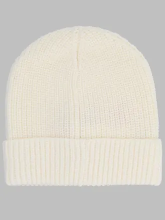 Max & Co. MX0242K_MX048MX102 Wool Blend Knit Beanie - White