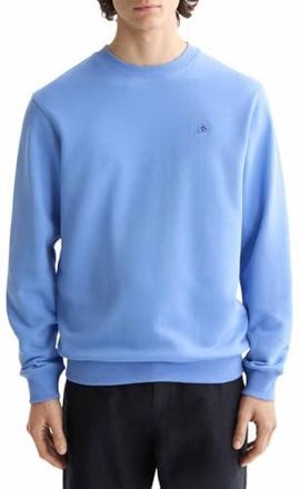 Scotch & Soda Seasonal Core - T-Shirt avec Logo, Coupe Classique, Bonnet Bleu 410, M