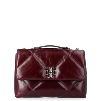 Tory Burch Femme, Sacs, Rouge, Taille: ONE Size Sac à bandoulière matelassé en cuir rouge