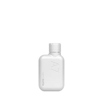 Memobottle A7 ACIER INOXYDABLE (BLANC) | 8 oz / 250 ml | Bouteille deau Durable, Étanche, de Qualité Supérieure | Sans BPA | Idéale pour le Style de Vie Moderne,