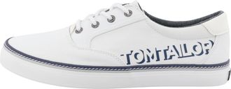 Tom Tailor Tom Tailor Herren 5380520004 Bootsschuh, White, 44 EU