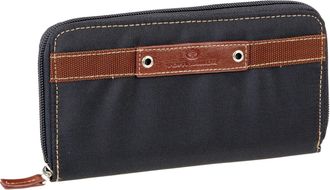 Tom Tailor Acc Yuma 10699 55, Damen Rei&szlig;verschlu&szlig;b&ouml;rse, blau, (dunkelblau 55), 19x2x10