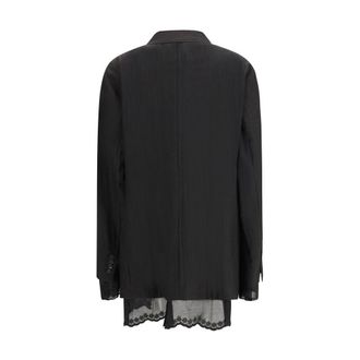 Our Legacy Womens Black Linen Blazer Clothing