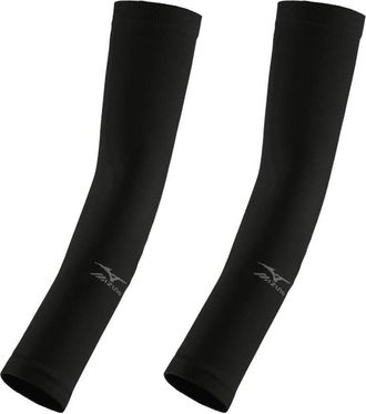 Mizuno Mens Armguard ein Paar Stulpen, Volley Volleyball, Herren, schwarz, Einheitsgr&ouml;&szlig;e