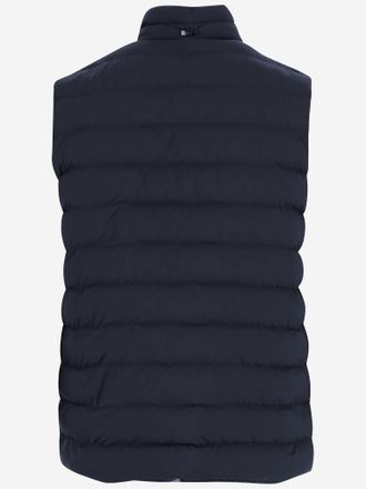 Herno Mens Padded Nylon Vest Black Polyamide Waistcoats & Gilets