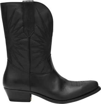 Golden Goose Homme, Chaussures, Noir, Taille: 42 EU Wish Star Bottes