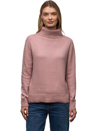 Street One Softer Rollkragenpullover Powder pink Mel. 34