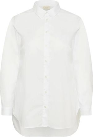 Kaffe Curve Femme, Blouses et Chemises, Blanc, Taille: 46 FR Belli Blouse