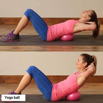 Dioche PVC-Yoga-Ball, Mini-Fitnessball, 25 cm, Explosionsgesch&uuml;tzt, rutschfest, Balance-&Uuml;bungsball f&uuml;r Zuhause, B&uuml;ro, Fitnessstudio, Training, St&auml;rkung des K