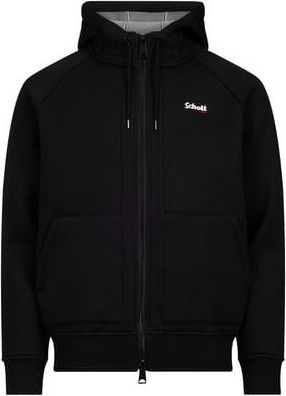 Schott NYC Sweat &agrave; capuche en coton m&eacute;lang&eacute;