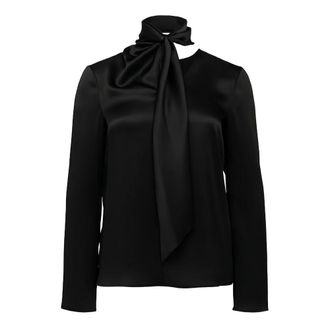 Alberta Ferretti Damen, Blusen & Hemden, Schwarzk, SGr&ouml;&szlig;e