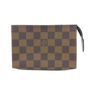 Louis Vuitton Pre-owned Damier Pouch - Femme - Pre-owned - Brun - Taille: ONE Size