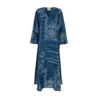 Momoni Femme, Robes, Bleu, Taille: 40 FR Garcia Long Dress
