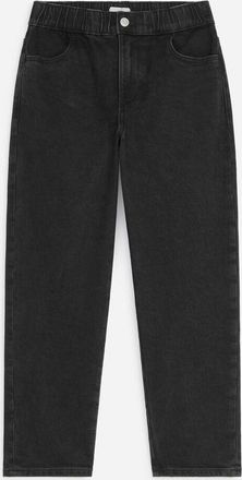 Arket Pull-on-Jeans -Schwarz