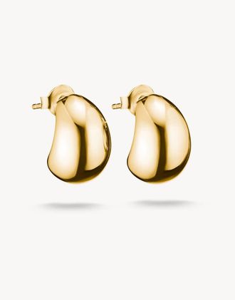 Thomas Sabo boucles doreilles en forme de goutte dor&eacute;es