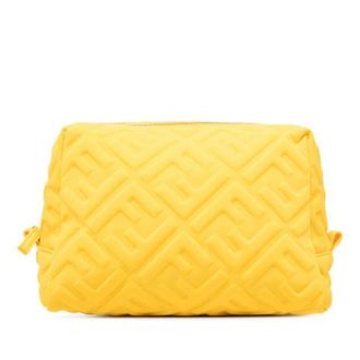 Fendi Pochette Vintage Pre-owned - Femme - Pre-owned - Jaune - Taille: ONE Size