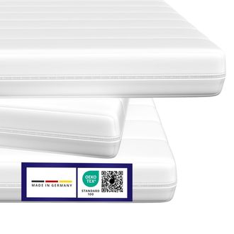 Mister Sandman Matratzentopper 140x190 cm - Topper & Matratzenauflage f&uuml;r alle Matratzen und Boxspringbetten - weich, ergonomisch & atmungsaktiv - &Ouml;ko-Tex-Zertifizie