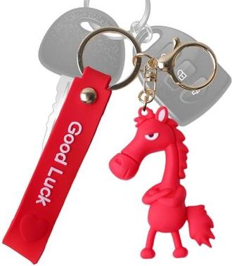 Generic Porte-cl&eacute;s pour sacs &agrave; chevaux,Fournitures pour bras de souvenir | Porte-cl&eacute;s chevaux 2026 - pour la famille, les amis, les coll&egrave;gues, les fans, les a