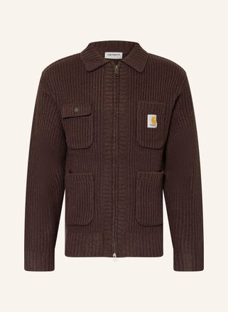 Carhartt Work in Progress Carhartt Wip Strickjacke Chore braun