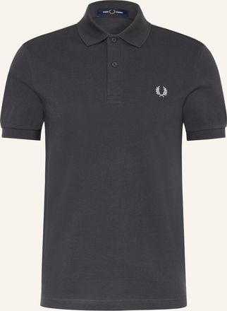 Fred Perry Piqu&eacute;-Poloshirt Regular Fit grau