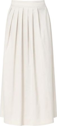 Pantaloni Torino Femme, Jupes, Blanc, Taille: 40 FR Doris Midi Skirt