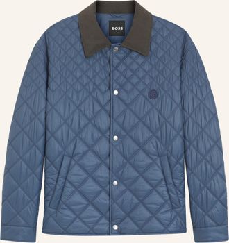 HUGO BOSS Casual Jacke C-Cosmix Relaxed Fit blau