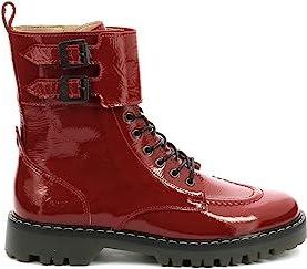 Kickers Deckranger, Bottillons Femme, Rouge, 38