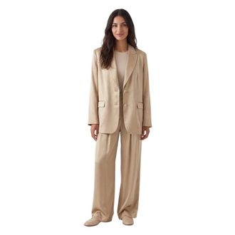 Emma & Gaia Damen, Jacken, Beige, 2XLGr&ouml;&szlig;e