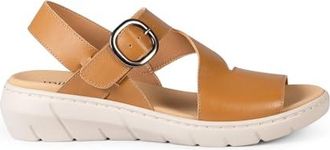 miMaO Sandales &agrave; semelle amovible en cuir CAMEL, EU 38