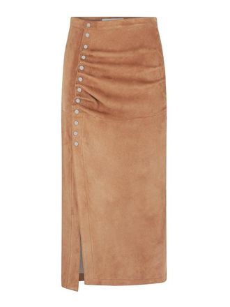 Paco Rabanne Jupe Midi - Marron