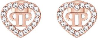 Philipp Plein Ohrringe Plein Rocked Heart PJZEA10EU Rosa