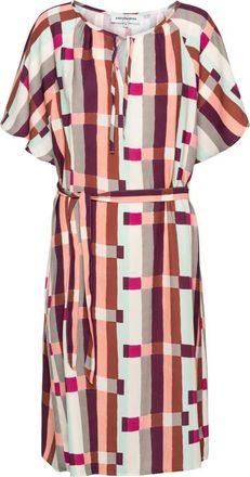 &Co Woman Kurzes Kleid - - Dresses - Damen - Mehrfarbig - 3XL