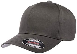 Flexfit Casquette de Baseball athl&eacute;tique pour Homme, Gris fonc&eacute;, XXL