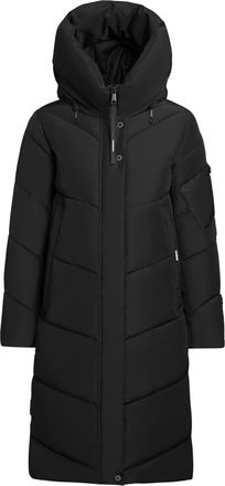 Khujo Jange2 Damen Wintermantel Steppmantel Winterjacke Kurzmantel Steppjacke (DE/NL/SE/PL, Alphanumerisch, S, Regular, Regular, 200 BLACK)