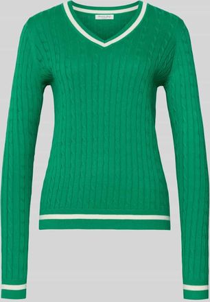 Christian Berg Slim Fit Longsleeve in Strick-Optik