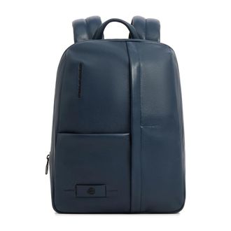 Piquadro Erweiterbarer Laptop-Rucksack 14 - - Bags - Herren - Blau - ONE SIZE