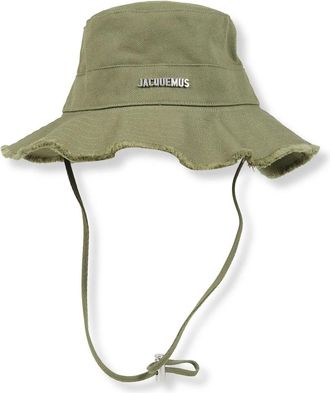 Jacquemus Homme, Accessoires, Vert, Taille: 58 CM Le Bob Artichaut