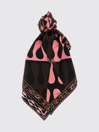 Pucci Quadratisches Seidentwill-Tuch mit abstraktem Druck 90x90 cm