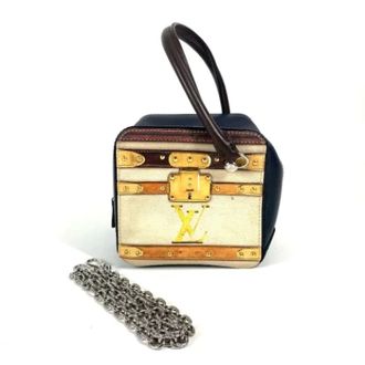 Louis Vuitton Pre-owned Cuir sacs-louis-vuitton - Femme - Pre-owned - Bleu - Taille: ONE Size