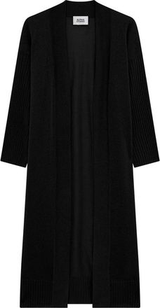 Alpha Studio Femme, Pulls, Noir, Taille: 40 FR Cardigan en maille