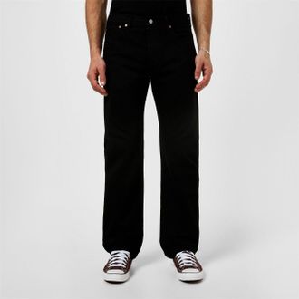 Levi's 501 Original Crash Courses Jeans f&uuml;r Herren (Schwarz)