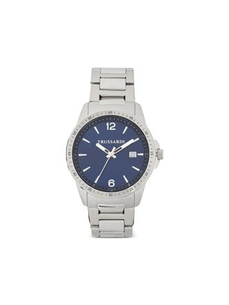 Trussardi Edelstahl 40mm - Blau