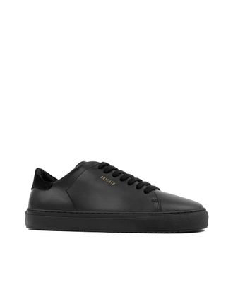 Axel Arigato Mens Sneakers Clean 90 Black Leather Upper: Leather; Sole: Rubber Trainers
