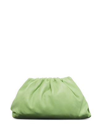 Bottega Veneta pochette Pouch en cuir - Vert