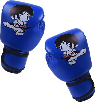 Generic Kinder-Boxhandschuhe, Cartoon- -Handschuhe, PU-Leder, Fitness-Trainingsger&auml;t, Machen Sie Sich bereit, Ihre kleinen Boxer mit Sparring-Bunch f&uuml;r Kinder