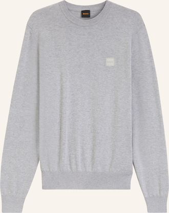 HUGO BOSS Pullover Kanovano grau