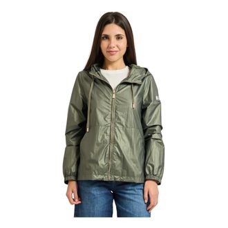 Yes-Zee YES Zee, Femme, Vestes, Vert, Taille: 40 FR Veste &agrave; capuche