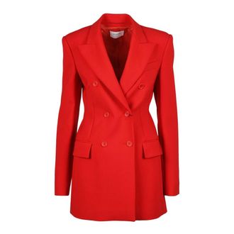 Sportmax Femme, Vestes, Rouge, Taille: 38 FR Veste Viscio